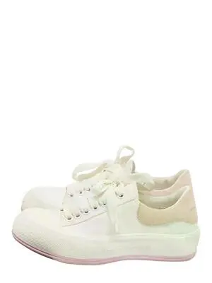 Alexander McQueen Lace-up Sneakers - White