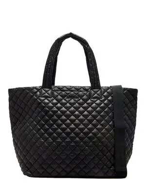 Mz Wallace Quilted Tote Bag - Black