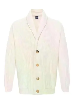 Fedeli Terminillo Cashmere Cardigan - White