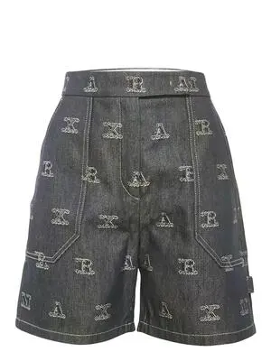 Max Mara Jacquard Shorts - Blue