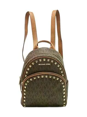 Michael Kors Abbey Studded Backpack - Brown