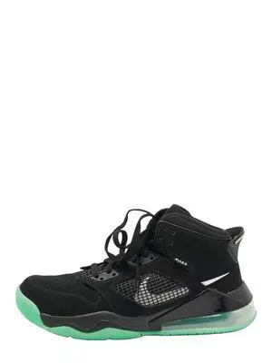 JORDAN Leather High-top Sneakers - Black