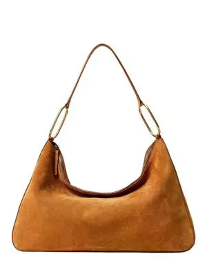 TWINSET Liliane Ring Detail Shoulder Bag - Brown