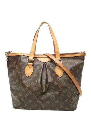 LOUIS VUITTON 2013 Monogram Palermo Pm Satchel - Brown