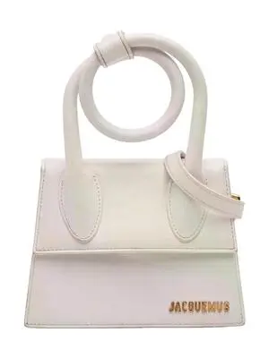 Jacquemus Le Chiquito Noeud Satchel - White