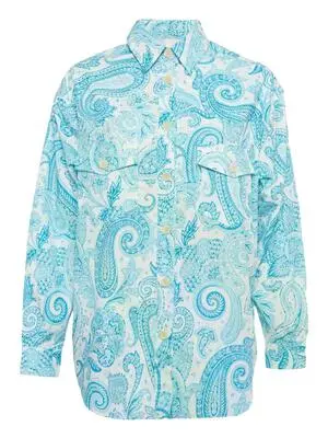 Etro Paisley-print Shirt - White