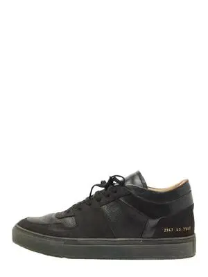 COMMON PROJECTS Leather High-top Sneakers - Black