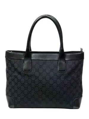 Gucci Monogram Tote Bag - Black
