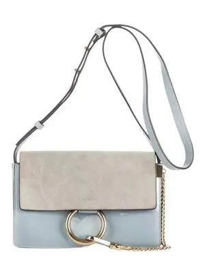 CHLOÉ Suede Panel Shoulder Bag
