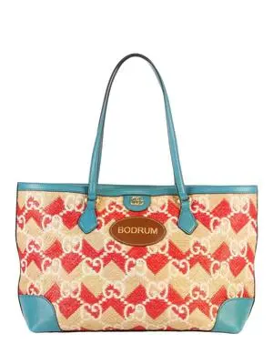 Gucci Gg Pattern Tote Bag - Blue