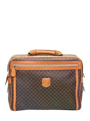 Celine Large Macadam Two-way Briefcase - Brown