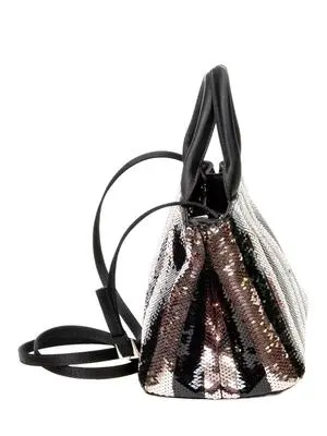 PRADA 2000 Spangle Canapa Handbag