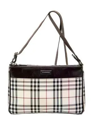 Burberry Check-pattern Shoulder Bag - Neutrals