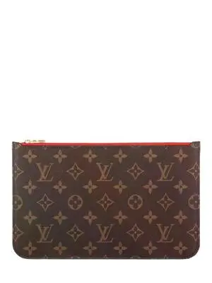 LOUIS VUITTON Monogram Pouch - Brown