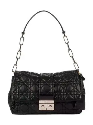 Dior Cannage Shoulder Bag - Black