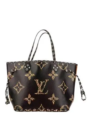 LOUIS VUITTON Monogram Tote Bag - Black