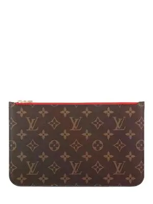LOUIS VUITTON Monogram Pouch - Brown