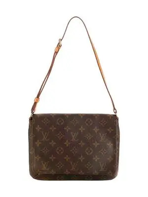 LOUIS VUITTON Musette Tango Shoulder Bag - Brown