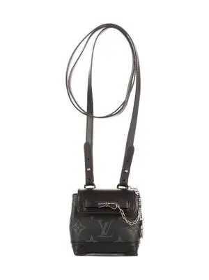LOUIS VUITTON Pouch Steamer Mini Cross-body Bag - Black