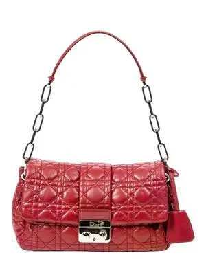 Dior Cannage Shoulder Bag - Red