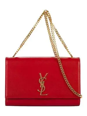 SAINT LAURENT 2000s Chain-Strap Shoulder Bag