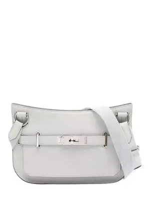 Hermès 2024 Mini Swift Jypsiere Crossbody Bag - Grey