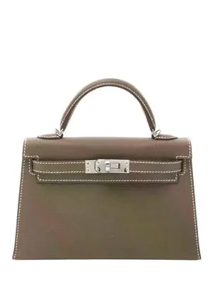 Hermès Mini Kelly Ii Sellier Handbag - Brown