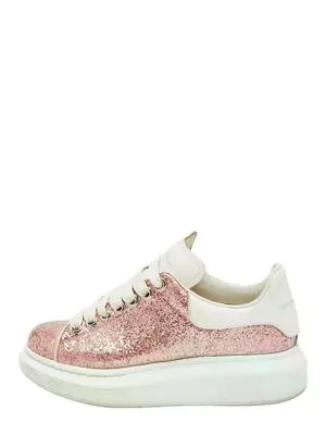 Alexander McQueen Oversized Glittered Sneakers - Pink