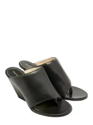 Proenza Schouler Slant-wedge Sandals - Black