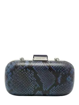 Michael Kors Logo-detail Clutch - Blue