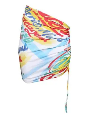 DONDE ESTEBAN Printed Mini Skirt - Multicolor