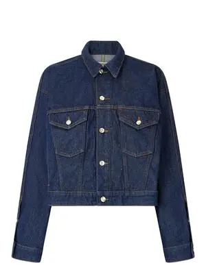 OSSOU Sway Denim Trucker Jacket - Blue