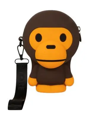 A BATHING APE Baby Milo Pouch - Brown
