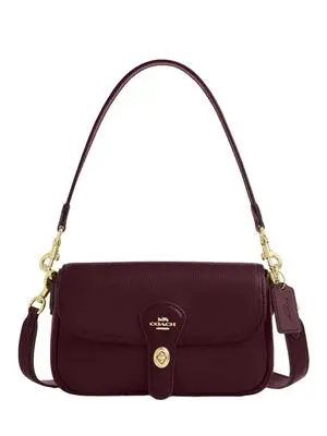 COACH® Hadley Shoulder Bag Pebbled Leather/gold