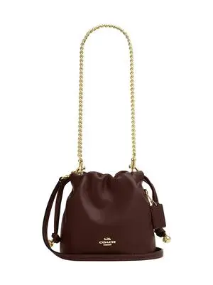 COACH OUTLET Coach Faye Mini Drawstring Bag - Gold/maple