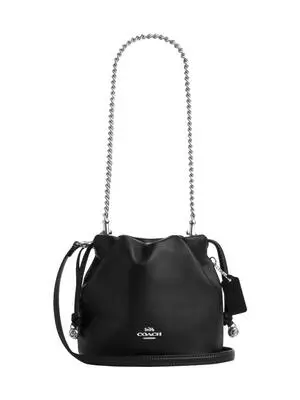COACH OUTLET Coach Faye Mini Drawstring Bag Silver