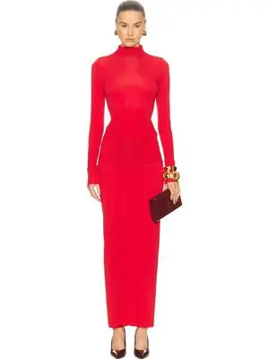 Ronny Kobo Scorpio Dress Red