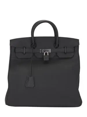 Hermès Haut A Courroies Birkin 40 Handbag - Noir
