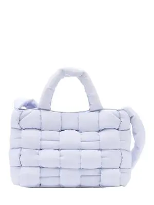 Athleta Woven Square Puff Tote - Gossamer