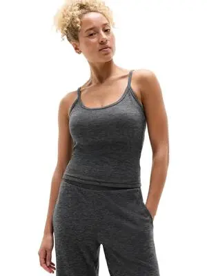 Athleta Sunday Ribbed Cami - Dark Grey
