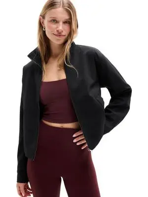 Athleta PrimaStretch Relaxed Jacket Black