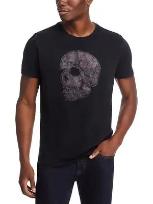 John Varvatos Skull Graphic T-shirt - Black