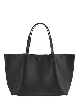 Kurt Geiger Violet Large Leather Shopper Tote - Black
