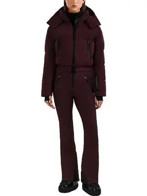 Rudsak Dinara One-piece Puffer Ski Suit - Bordeaux