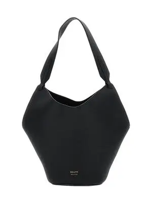 Khaite Lotus Mini Tote - Black