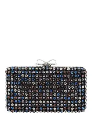 SELF-PORTRAIT Crystal Embellished Pochette - Multicolor