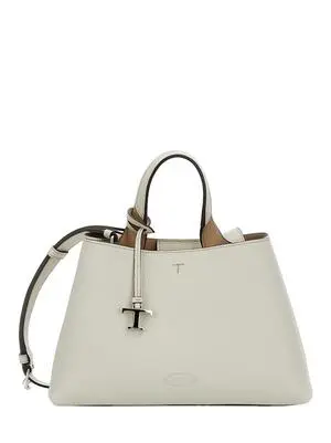 TOD'S Apa Small Top Handle - White