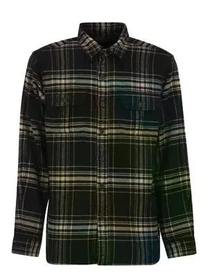 Polo Ralph Lauren Tartan Cargo Pocket Shirt - Black