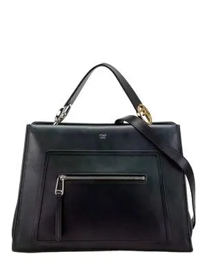 Fendi Runaway Satchel - Black