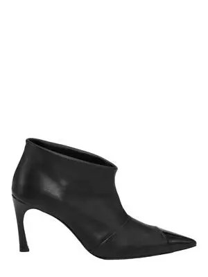 Remain Birger Christensen Pointed-toe Leather Boots - Black
